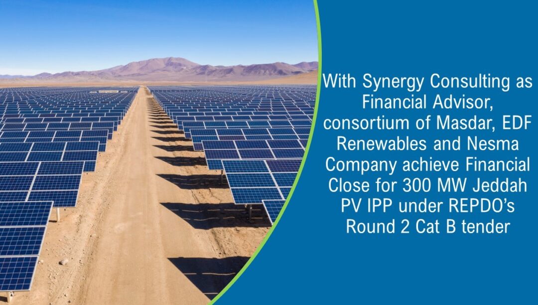 Synergy Consulting is honored to be the Financial Advisor to the ...